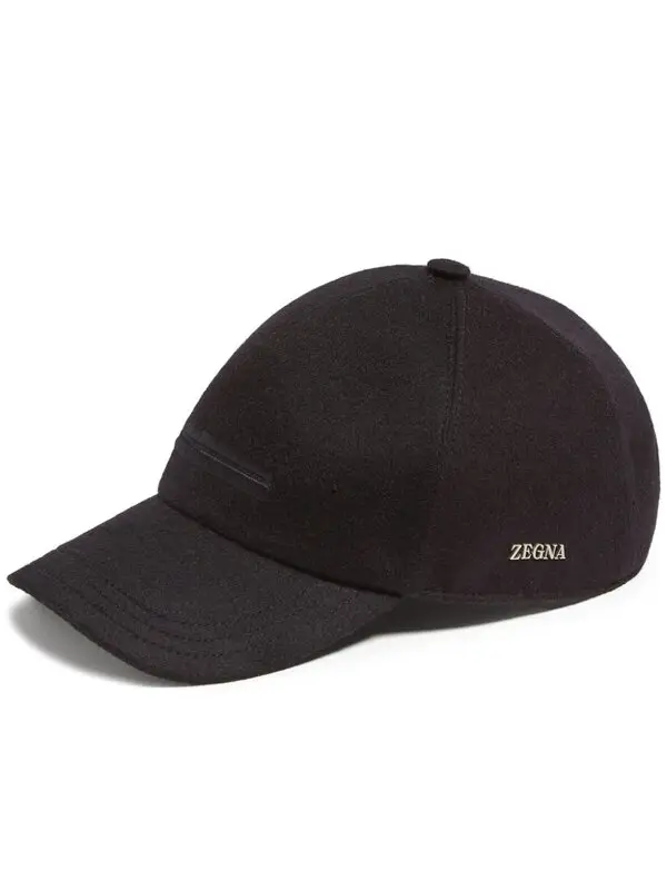 Zegna Oasi Baseball Cap - Black