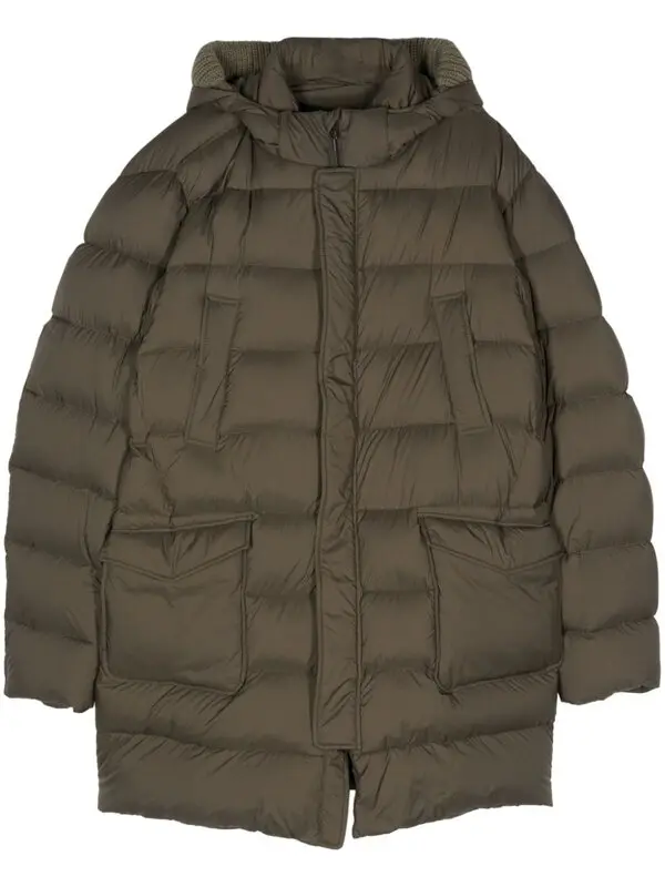 Herno Logo-plaque Down Coat