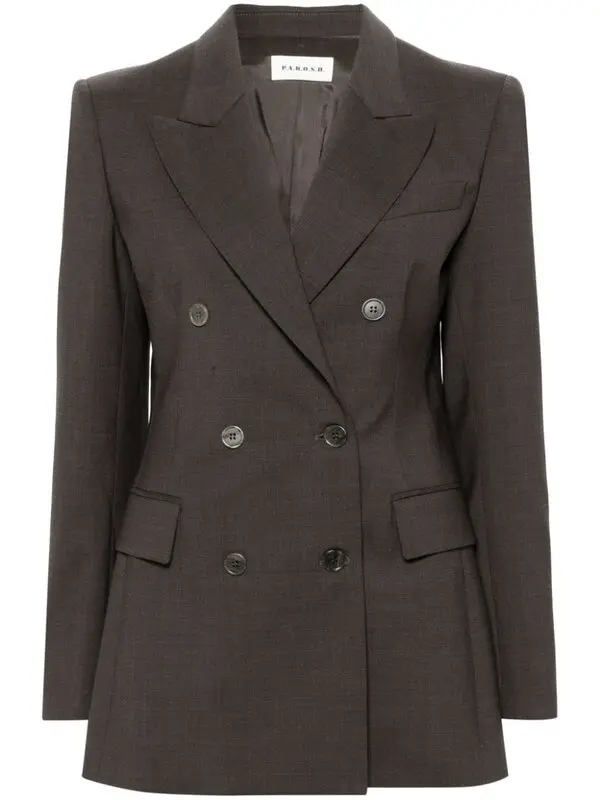P.a.r.o.s.h Lille Blazer - Brown