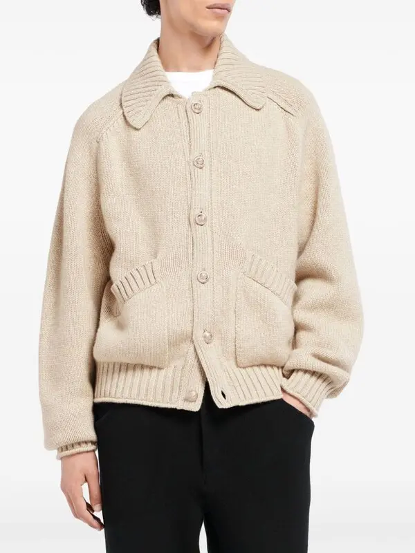 BARRIE Chunky-knit Cashmere Cardigan - Neutrals
