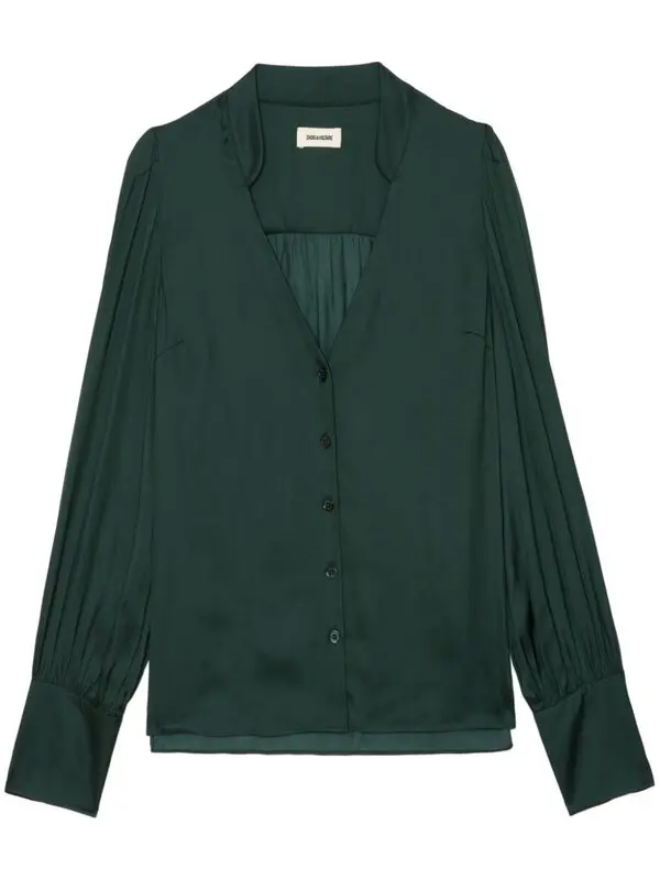 Zadig&Voltaire Tinous Satin Blouse