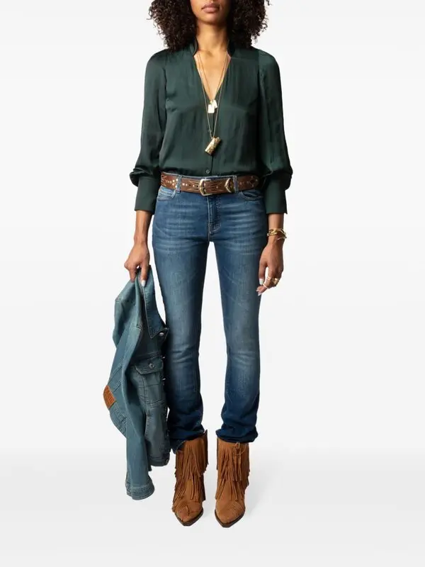 Zadig&Voltaire Tinous Satin Blouse