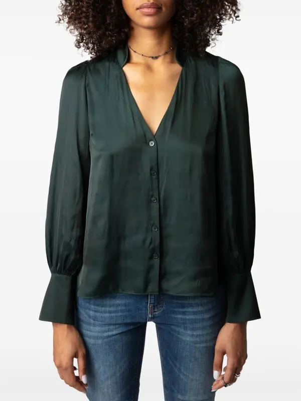 Zadig&Voltaire Tinous Satin Blouse