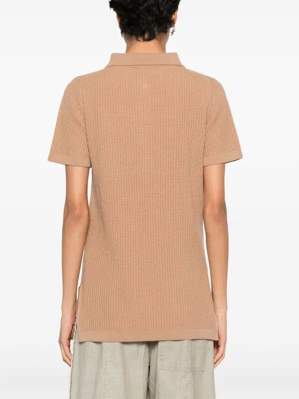 Blumarine Virgin Wool Top - Brown
