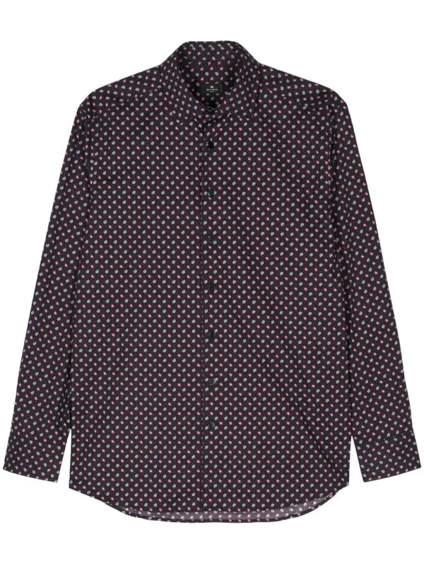 Etro Paisley-print Shirt - Purple