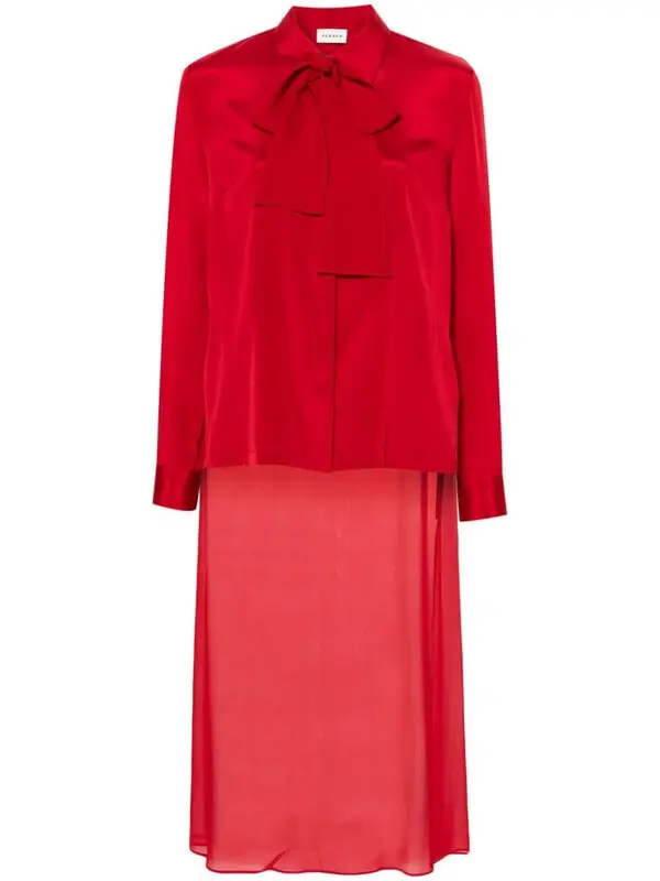 P.a.r.o.s.h Soiree Shirt - Red