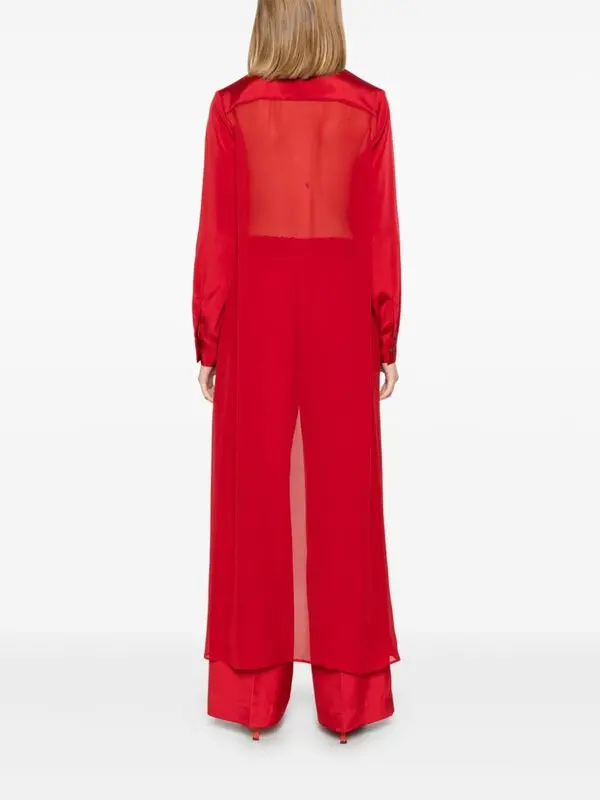 P.a.r.o.s.h Soiree Shirt - Red