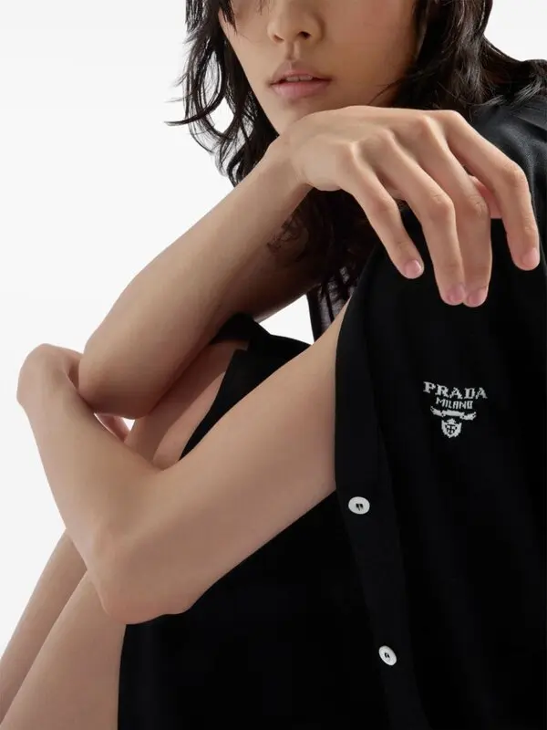 Prada Silk Cardigan