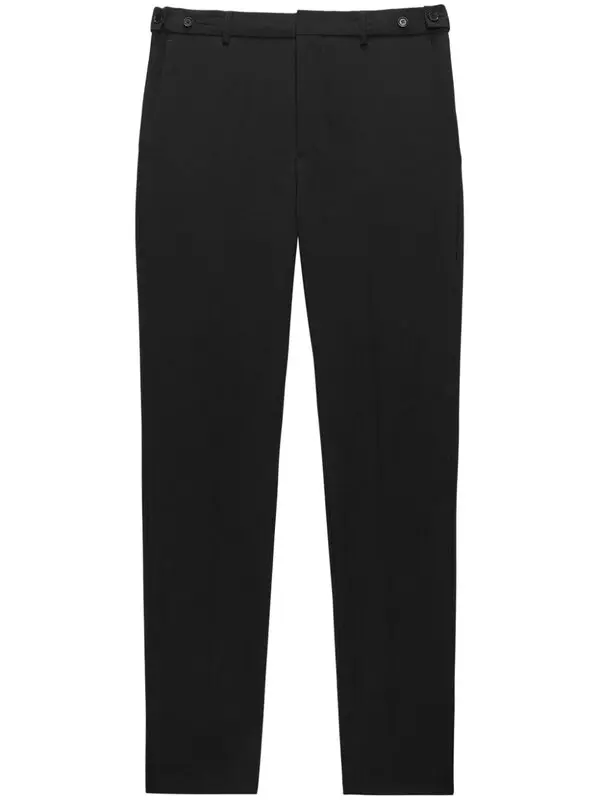 MSGM Tapered-leg Trousers - Black