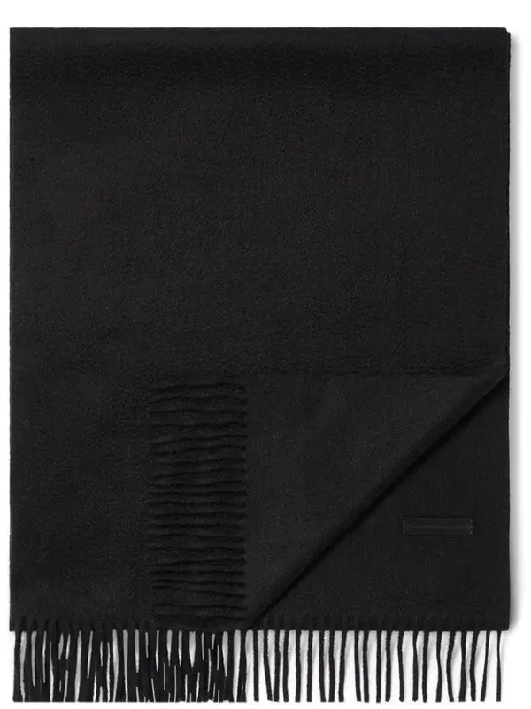 Zegna Oasi Cashmere Scarf - Black