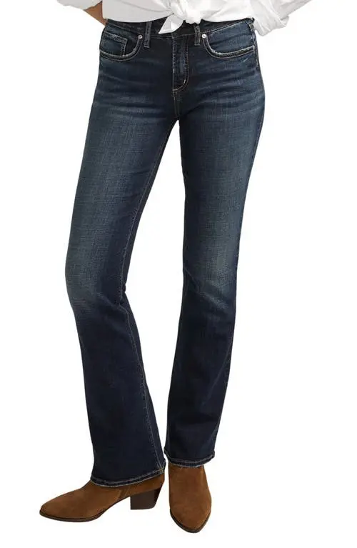 SILVER JEANS CO. Suki Mid-rise Bootcut Jeans - Indigo