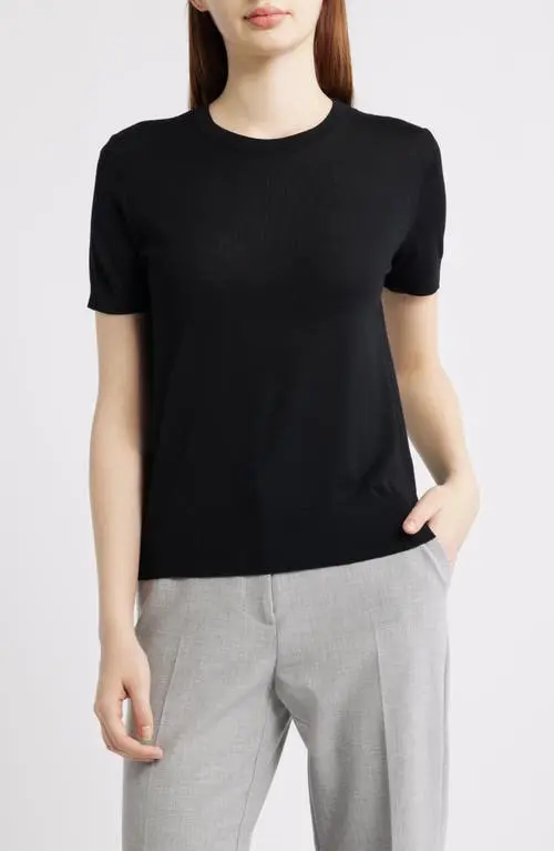 Theory Regal Wool Sweater - Black