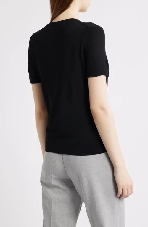 Theory Regal Wool Sweater - Black