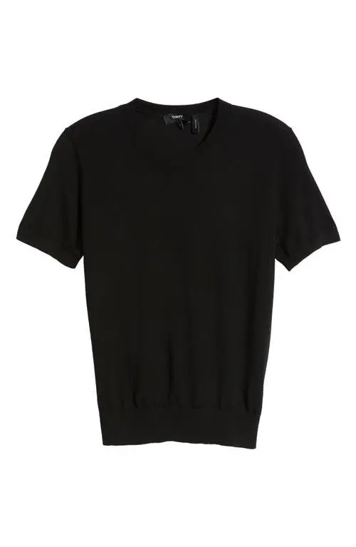 Theory Regal Wool Sweater - Black