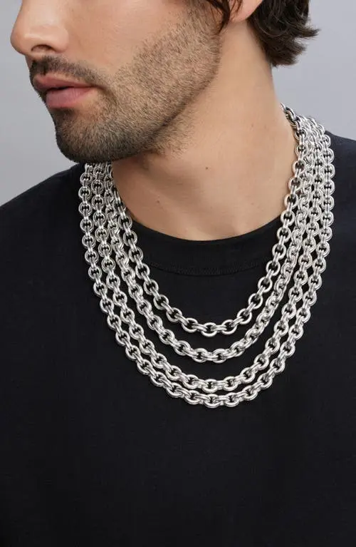 Lagos Anthem Double Link Chain Necklace