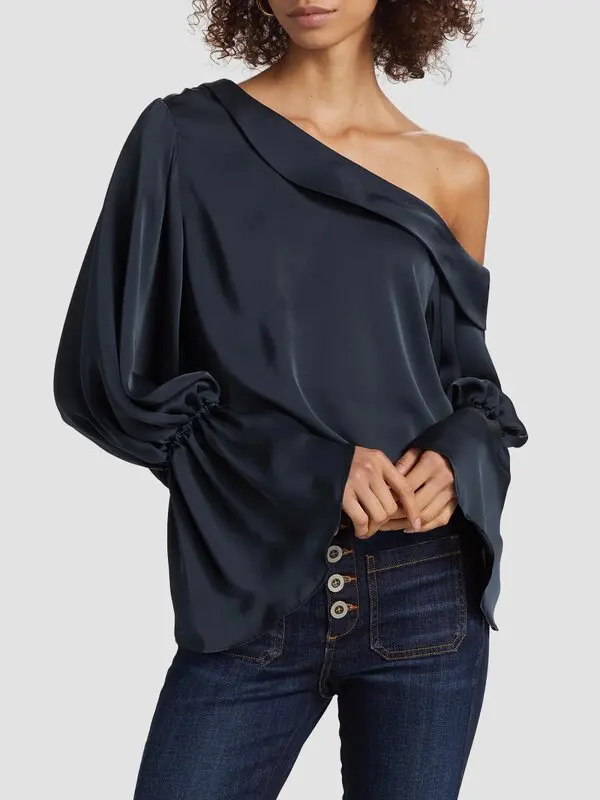 Ramy Brook Sammy One-shoulder Blouse