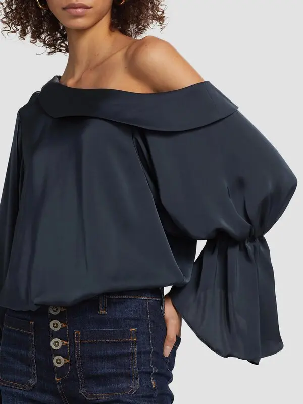 Ramy Brook Sammy One-shoulder Blouse
