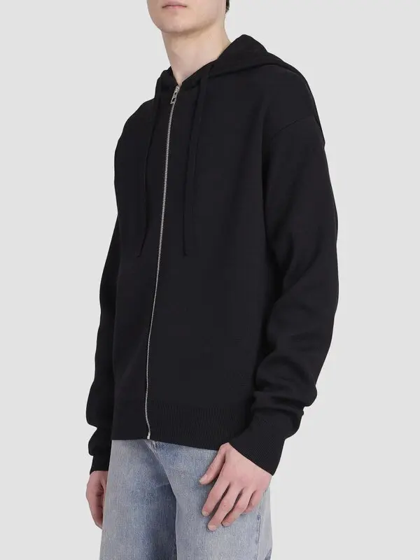 Loewe Anagram Logo Wool-blend Hoodie