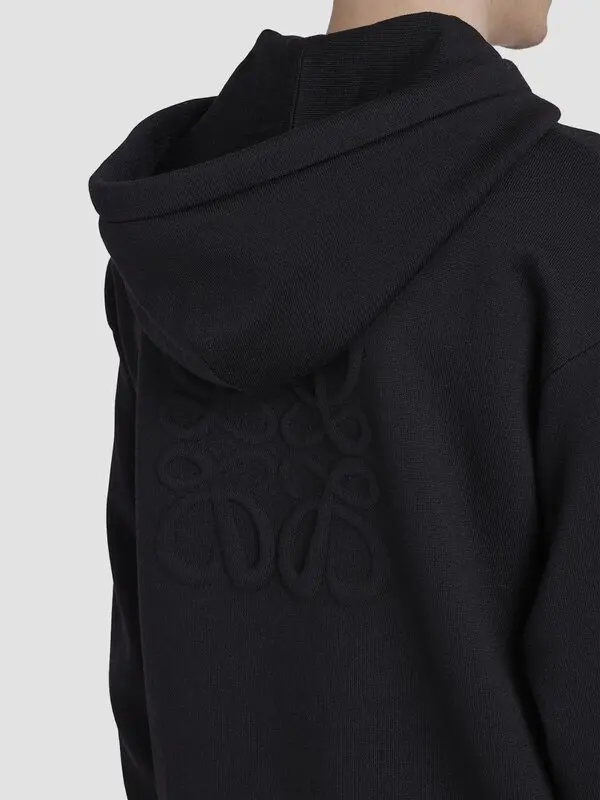 Loewe Anagram Logo Wool-blend Hoodie