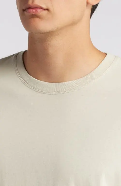 FRAME Relaxed Cotton T-shirt - Washed Off White
