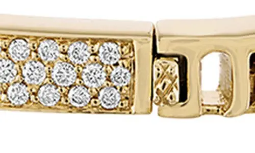 EDEN PRESLEY Text And Diamond Bangle