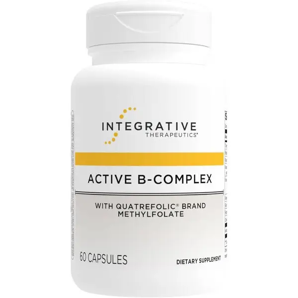 INTEGRATIVE THERAPEUTICS Active B-complex 60 Capsules - One-color