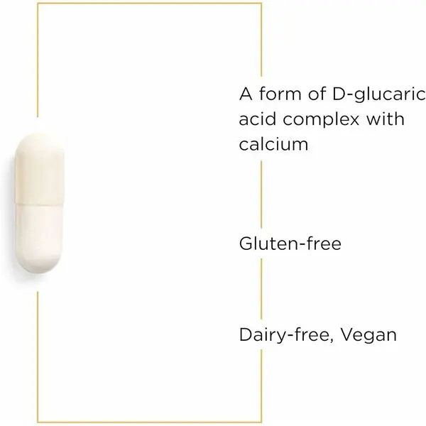 INTEGRATIVE THERAPEUTICS Calcium D-glucarate 90 Capsules