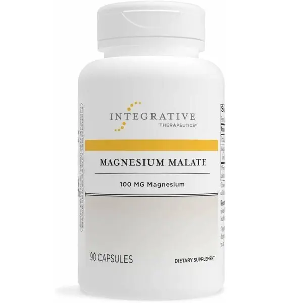 INTEGRATIVE THERAPEUTICS Magnesium Malate 90 Capsules - One-color