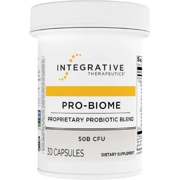 INTEGRATIVE THERAPEUTICS Pro-biome 50b Cfu 30 Capsules - One-color
