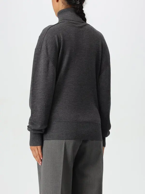 Burberry High Neck Pullover - Grey