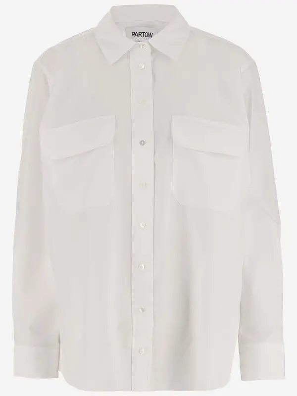 Partow Cotton Shirt - White