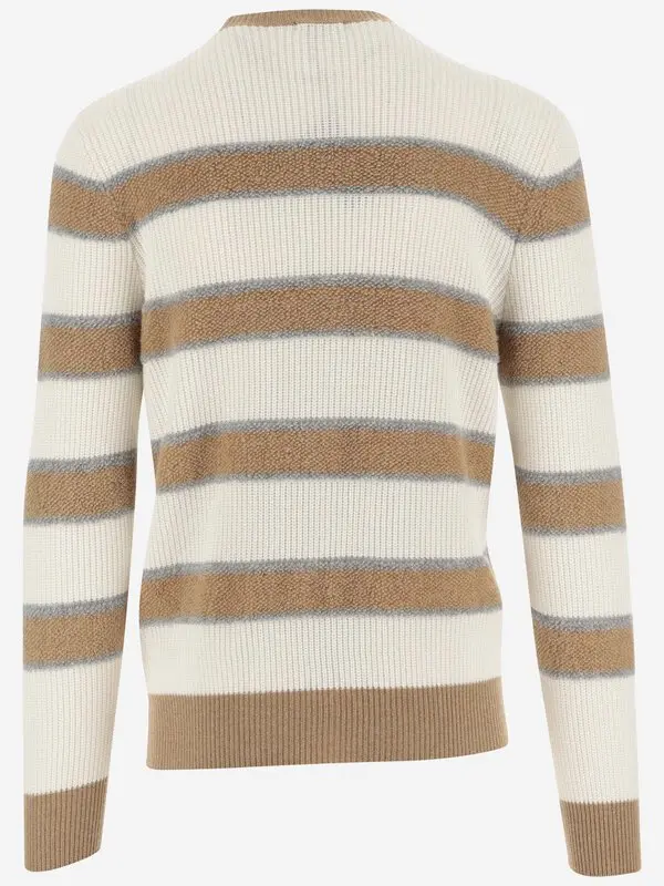 Malo Striped Cashmere Sweater