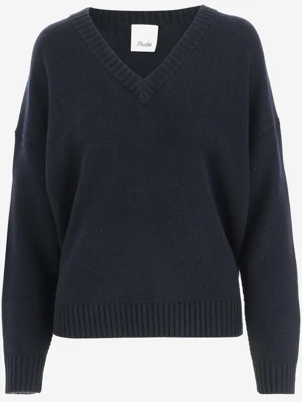 ALLUDE Wool And Cashmere Sweater