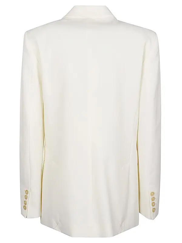 Erika Cavallini Wool Twill Alberta Blazer Jacket