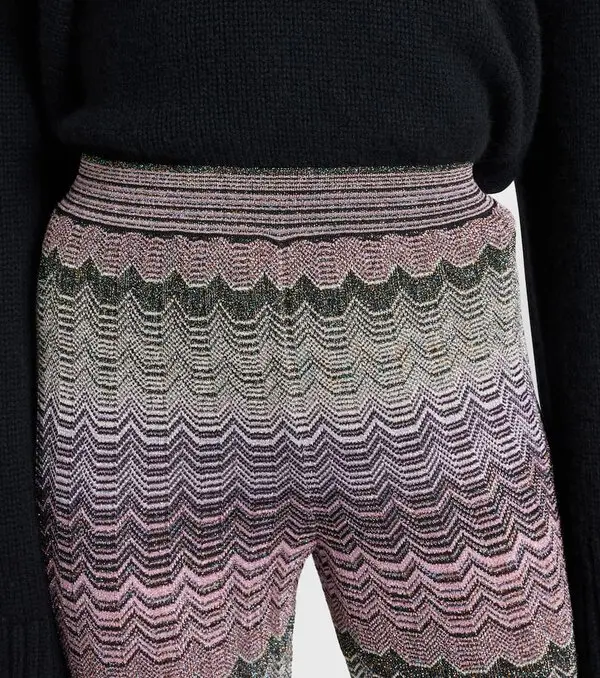 Missoni Zigzag High-rise Flared Pants - Multicoloured