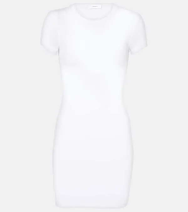 Wardrobe.NYC Cotton Jersey Minidress