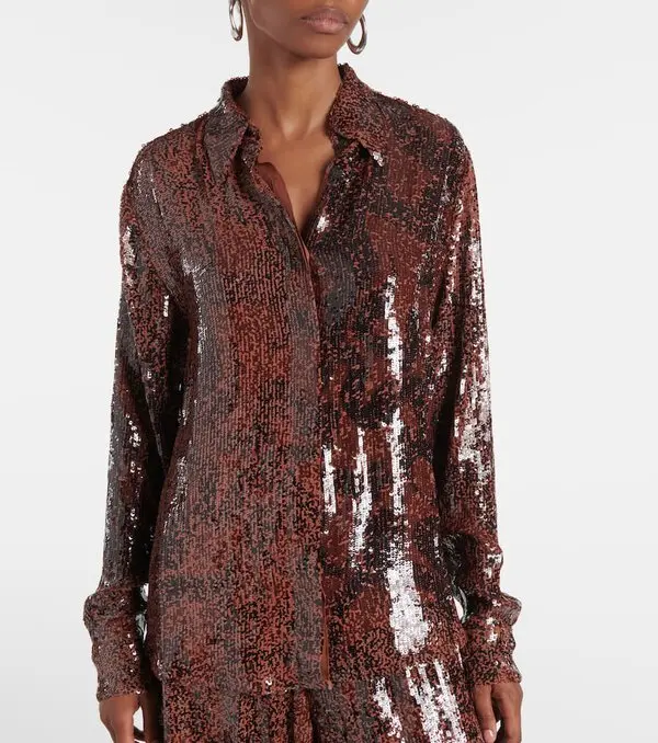 Dries Van Noten Sequined Shirt