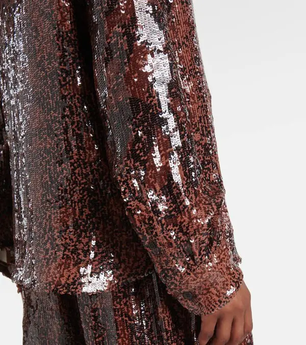 Dries Van Noten Sequined Shirt