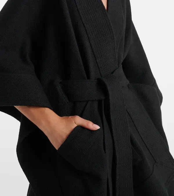 Wardrobe.NYC Belted Cotton Cape