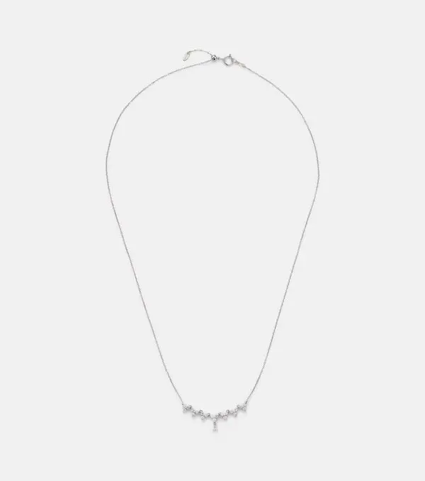 PERSEE Persée 18kt White Gold Diamond Necklace - Silver