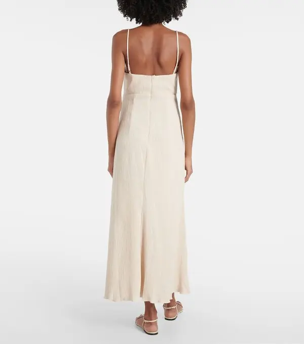 Johanna Ortiz Cutout Maxi Dress