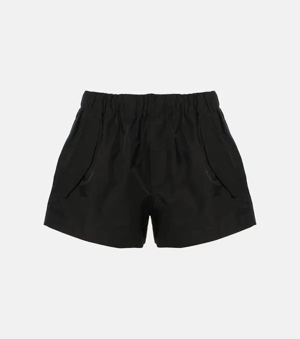Wardrobe.NYC Cotton-blend Shorts - Black