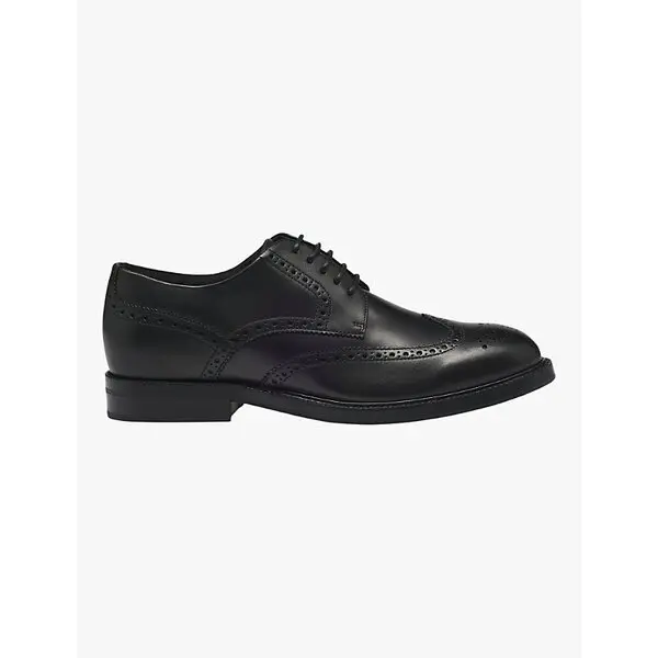 princess polly baby blue dress Boss Dressletic Leather Derby Shoes - Black