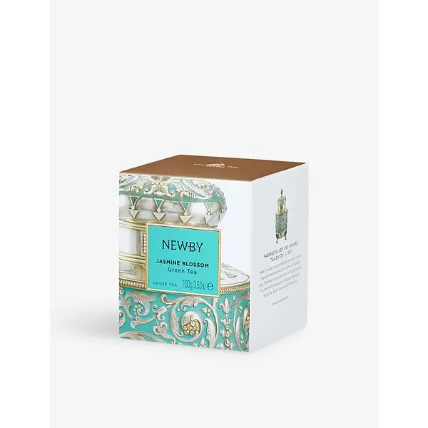 NEWBY TEAS Jasmine Blossom Loose Leaf Green Tea 100g