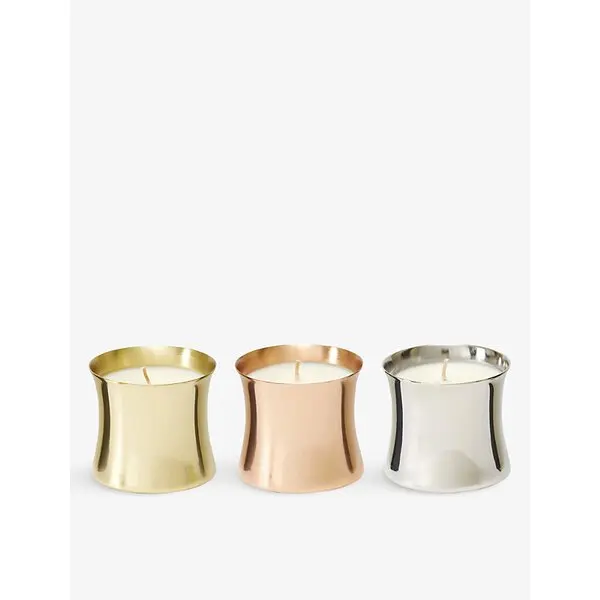 TOM DIXON Eclectic Scented Candles Set Of Three