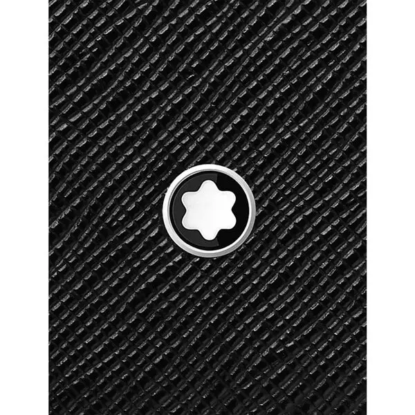 Montblanc Sartorial Logo-embellished Grained-leather Card Holder