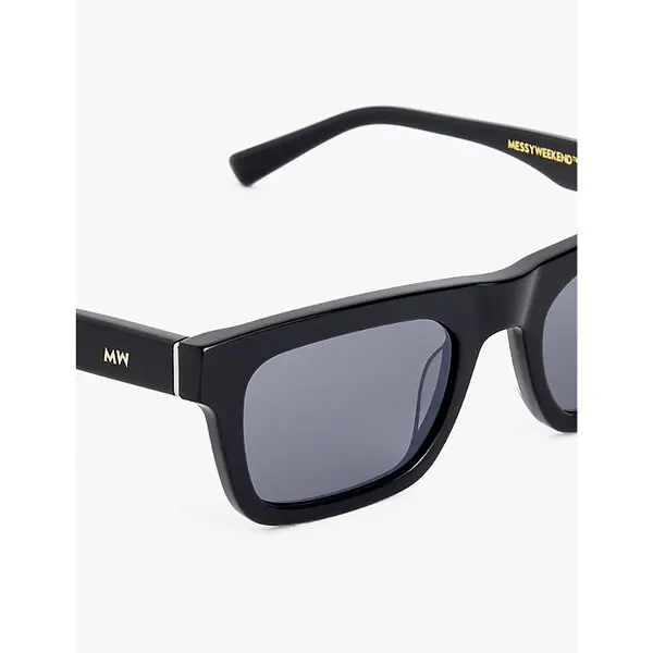 MESSYWEEKEND Square-frame Acetate Sunglasses