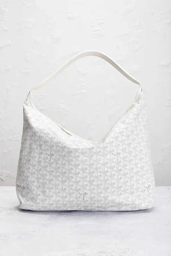 Goyard Fidji Shoulder Bag White Editorialist
