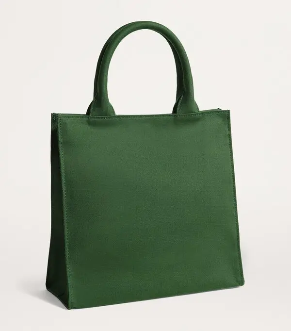 Harrods Small Logo Tote - Green