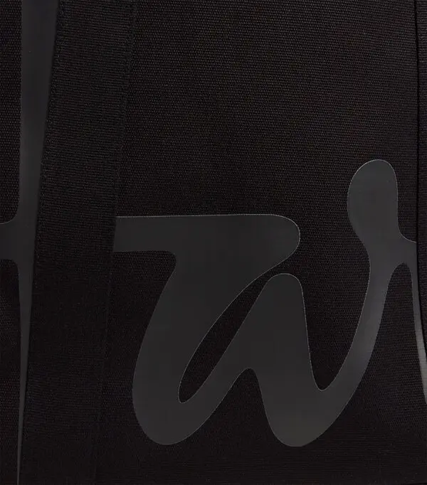 Harrods Cotton Logo Tote - Black